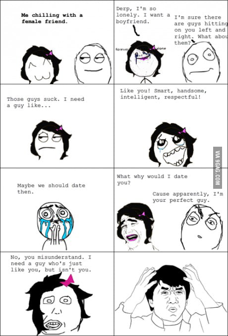 Rage comic - Women Logic - 9GAG