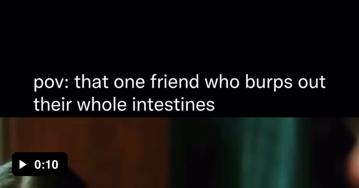 When your burp turns into an exorcism. - 9GAG