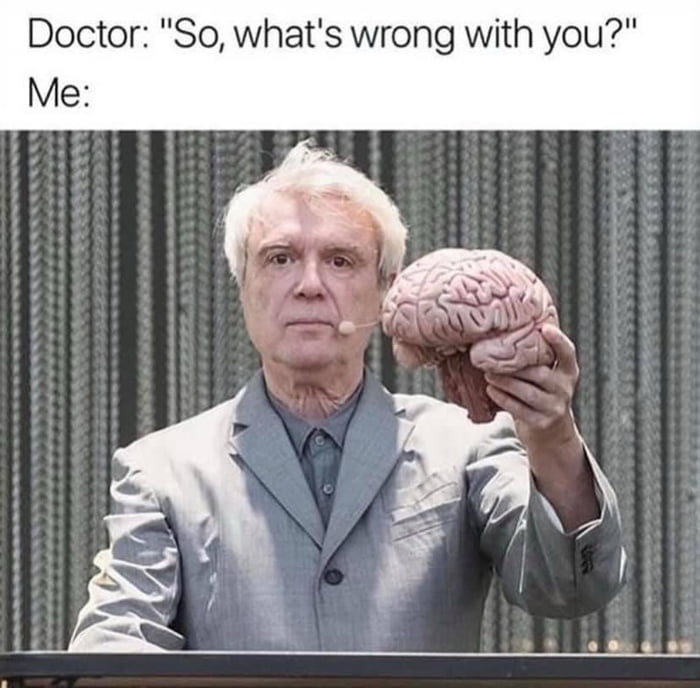 Sometimes I can't do the brain. - 9GAG
