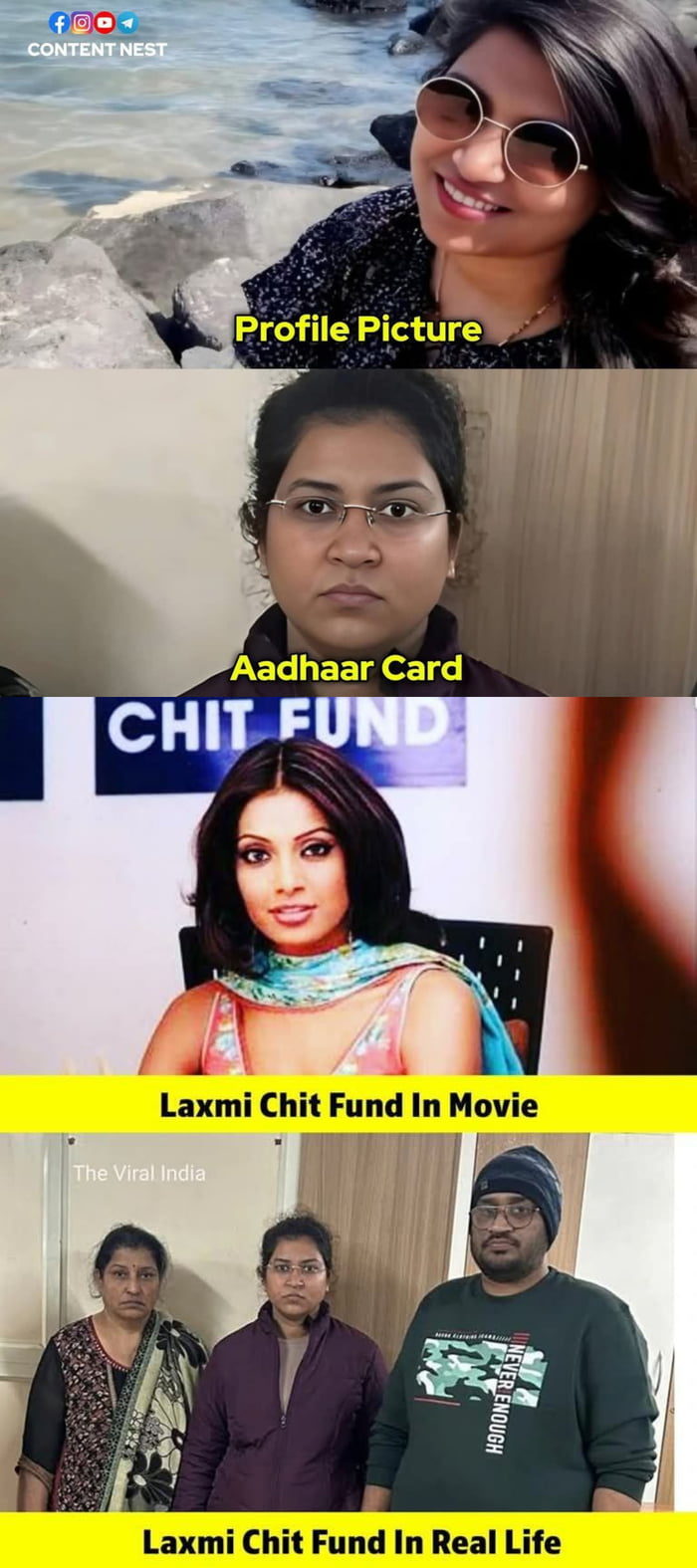 ए राजू, वो तेरे lakshmi chit fund वाली का office किधर है रे..?? Ek का double बोला था उसने! - 9GAG