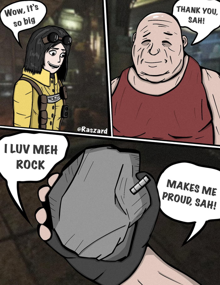 Ogryn shows his big rock - 9GAG