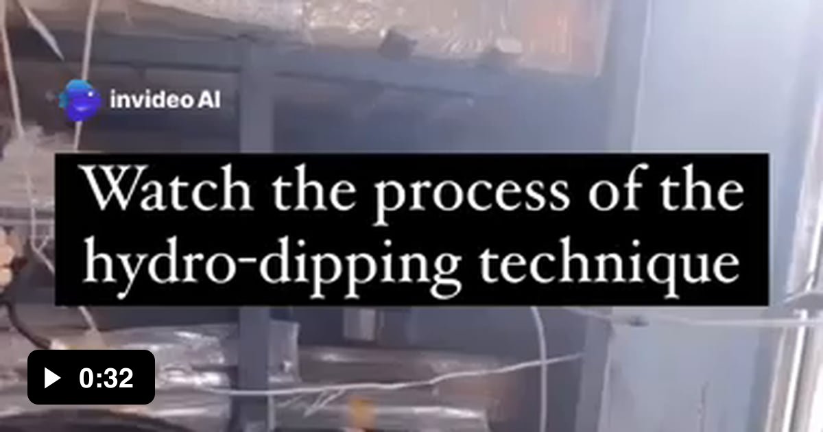 Hydro-dipping technique - 9GAG