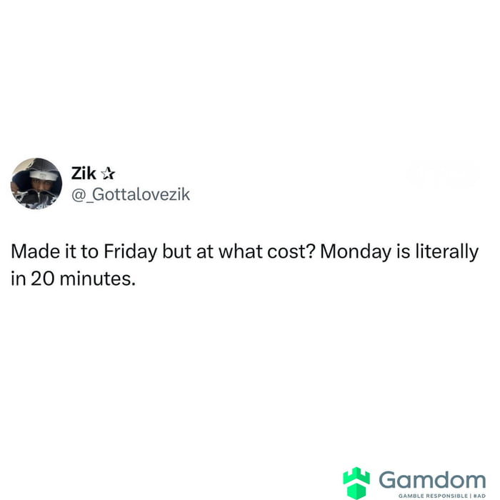 The weekend goes by way too fast - 9GAG