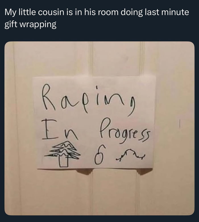 Last minute gift wrapping gone wrong - 9GAG