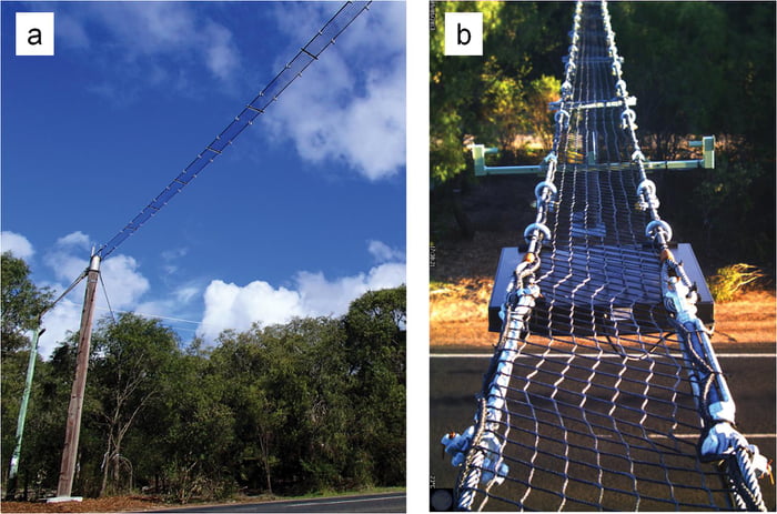 In Australia possums use rope bridges to cross above highways - 9GAG