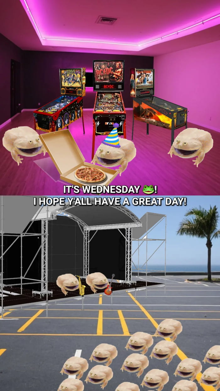 Hoppy Wednesday to all y'all's! 🐸 - 9GAG