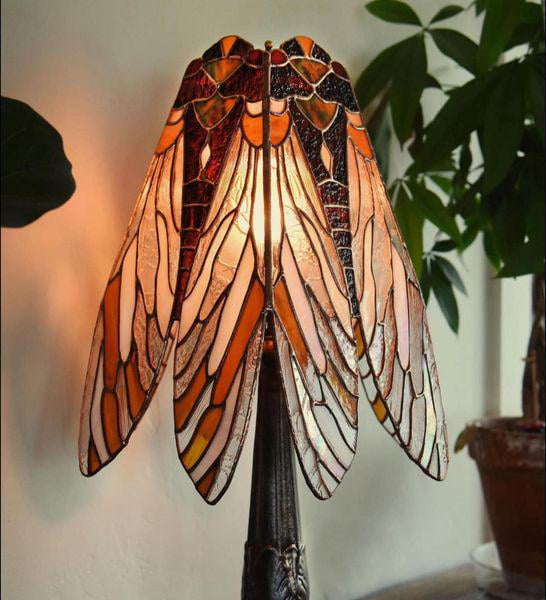 Cicada Stained Glass Lamp - 9GAG
