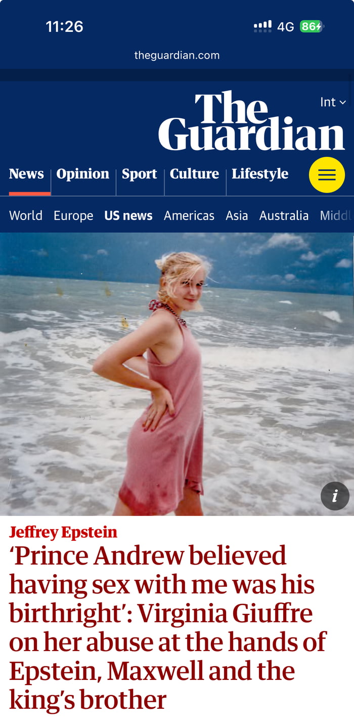 The British Royal Family and the Epstein files - 9GAG