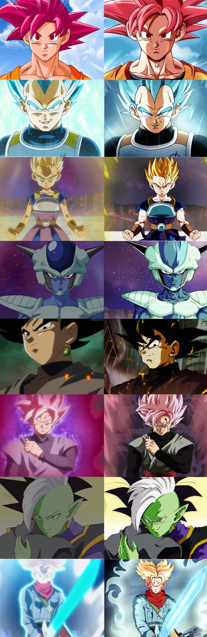 Dragon Ball Super in Z's Style. Credits: @TotallyNotMark - 9GAG