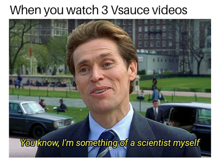 HEY EVERYONE VSAUCE MICHEAL HERE - 9GAG