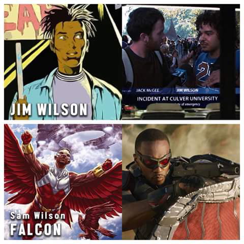 Jim Wilson, the nephew of Sam Wilson (Falcon), appeared in THE ...