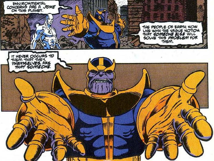 Wholesome Thanos - 9GAG