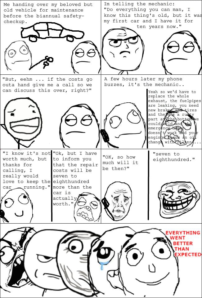 Show some love for rage comics again. PartIII - 9GAG