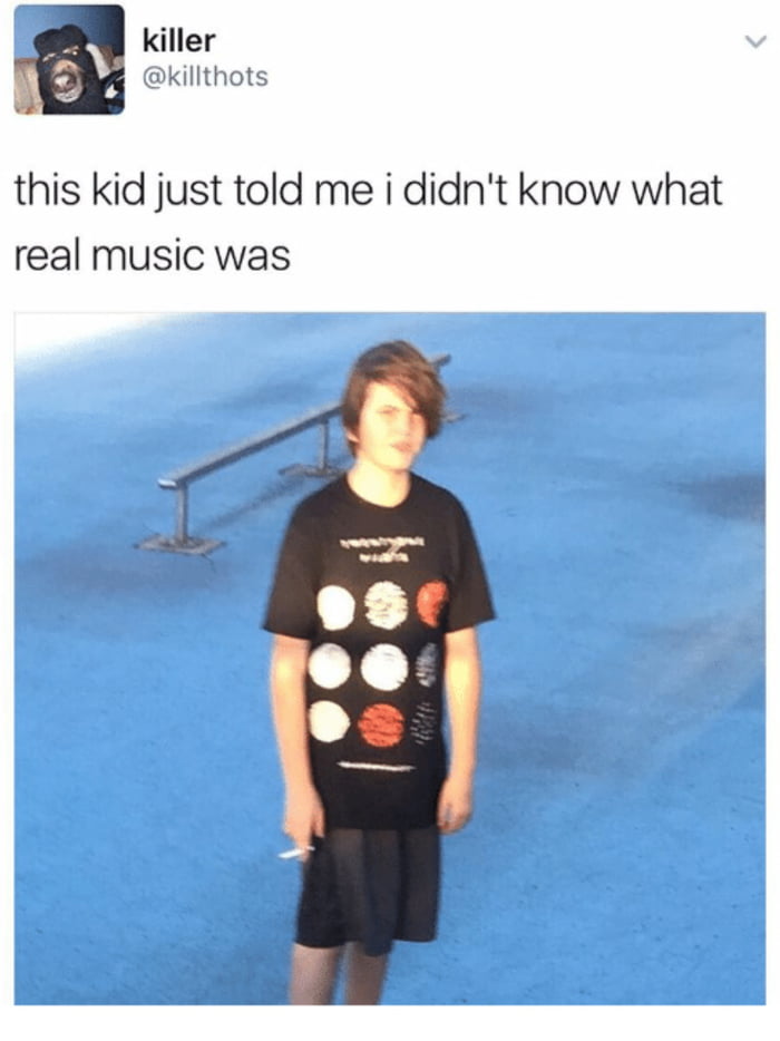 Edgy kids these days - 9GAG