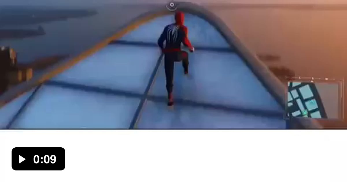 Jumping off the highest building in Spider-Man - 9GAG