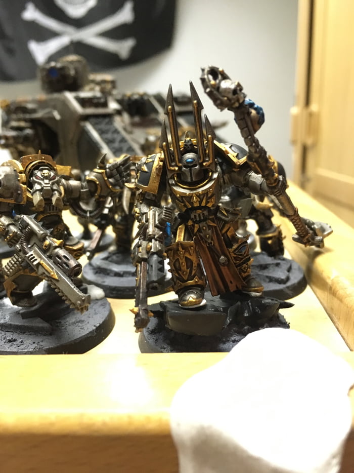 Iron Warrior Psyker terminator - 9GAG