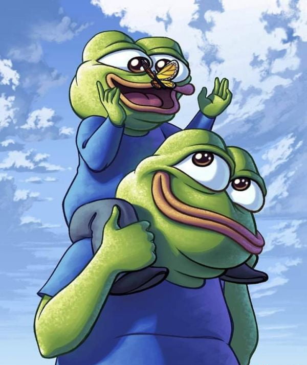 Happy Pepe - 9GAG