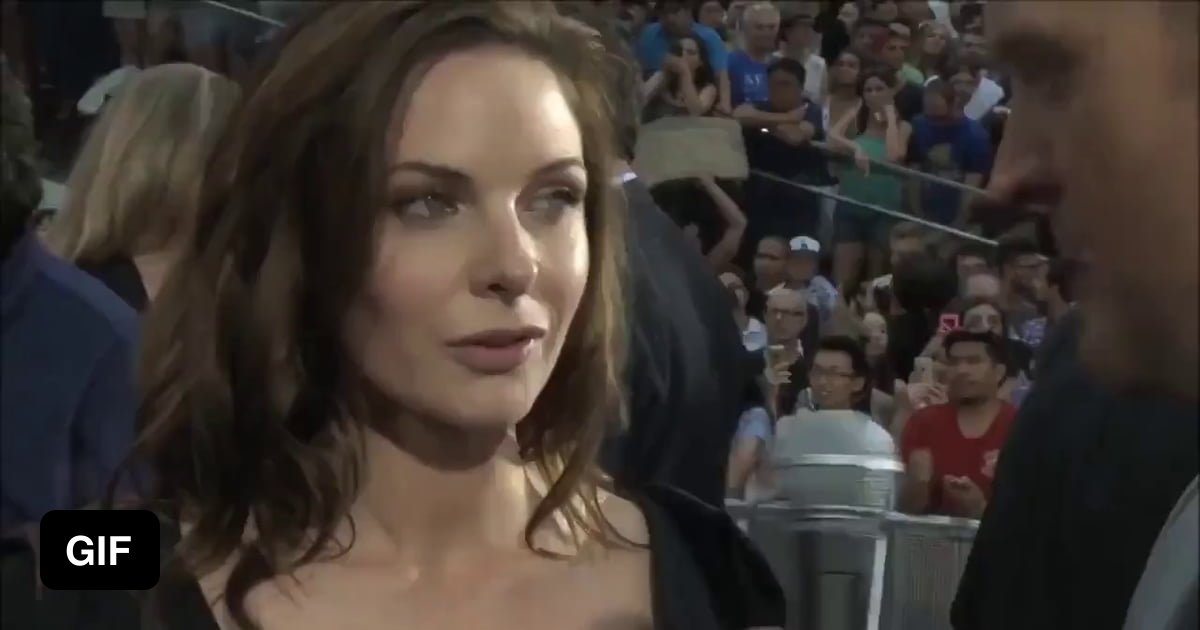 Rebecca Ferguson's epic lip bite - 9GAG