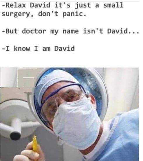 Calm down David - 9GAG