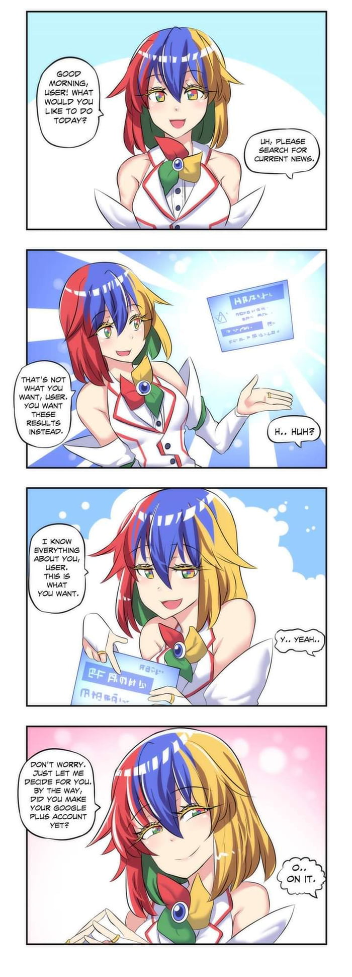 Google Chrome Chan - 9GAG