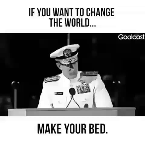 Make your bed - 9GAG