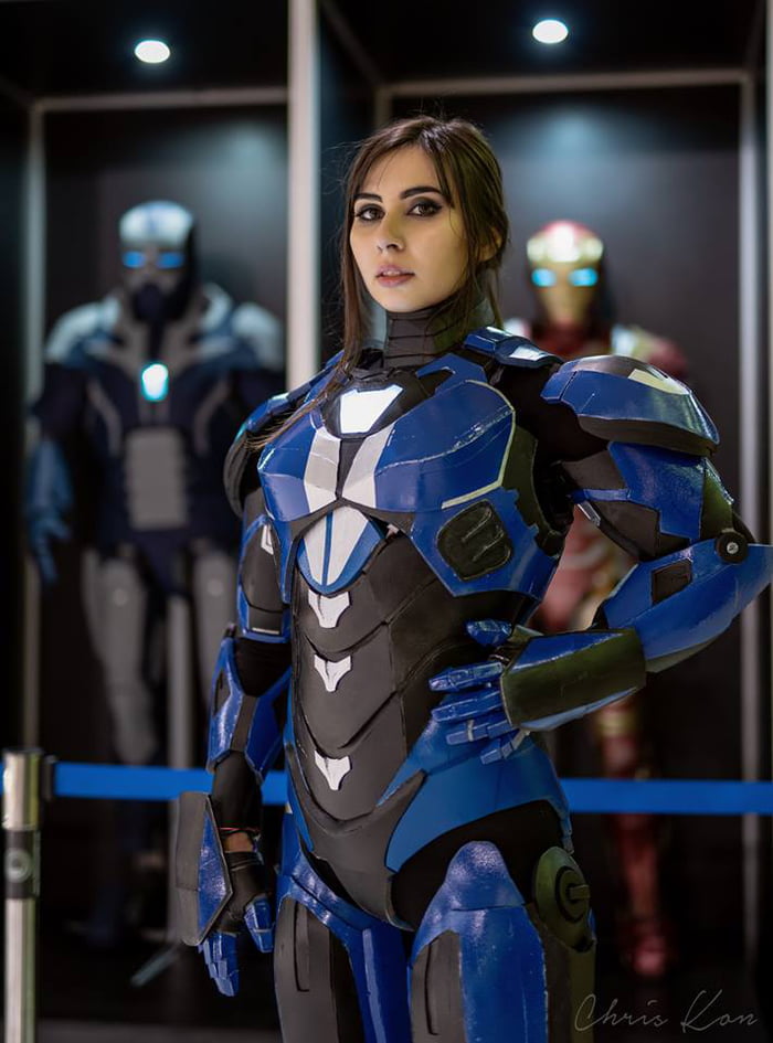 Cosplay · 2d AngieV Cosplay as Iron girl Mark Srt-1 "Barracuda", made ...