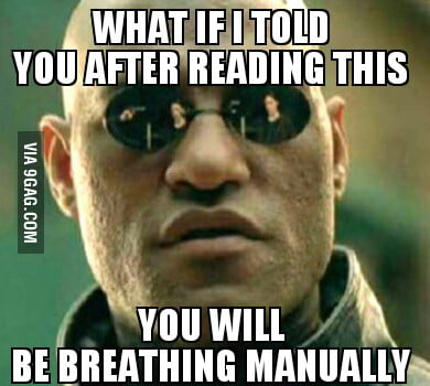 Shit, I forgot how to "human". - 9GAG