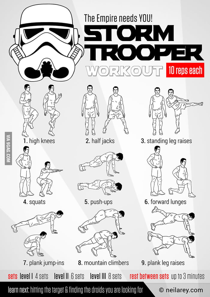Stormtrooper Workout - 9GAG