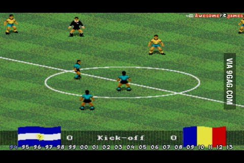 The first FIFA game ever, FIFA 94 - 9GAG