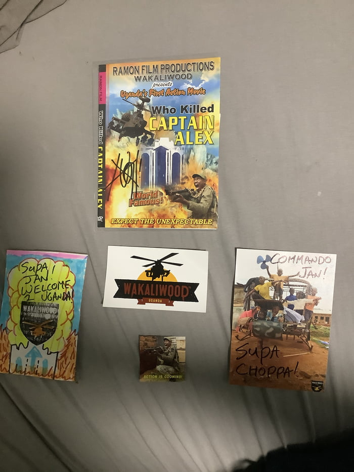 When you order a signed copy of Who Killed Captain Alex from the ...