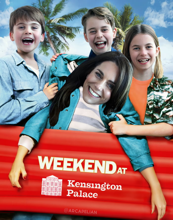 Weekend at Kensington Palace. - 9GAG