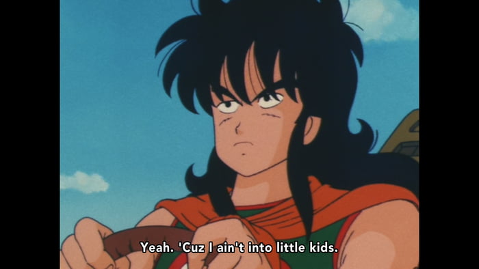 DragonBall canon #1: Yamcha is not into kids - 9GAG
