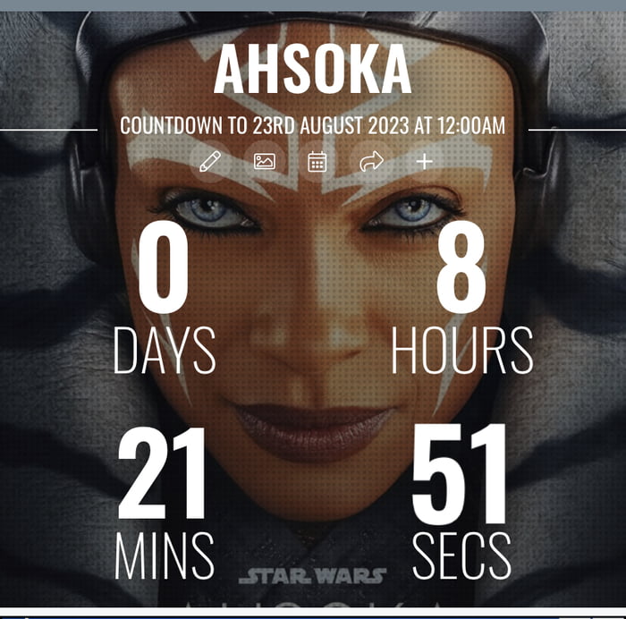 Ahsoka countdown - 9GAG