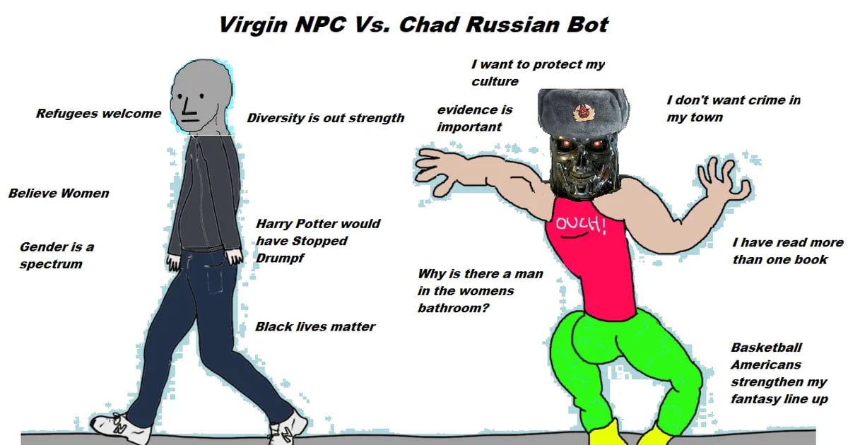 The next time someone calls you a Russian bot, just remember… - 9GAG