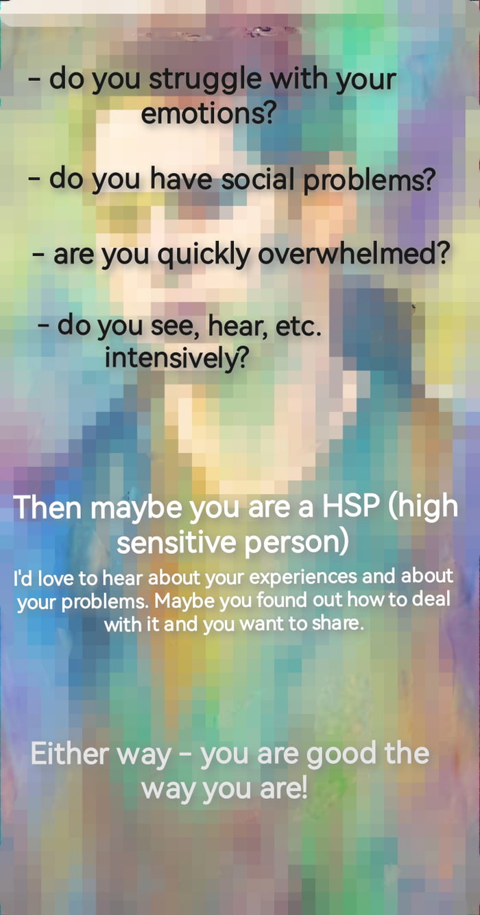 High sensitivity - 9GAG