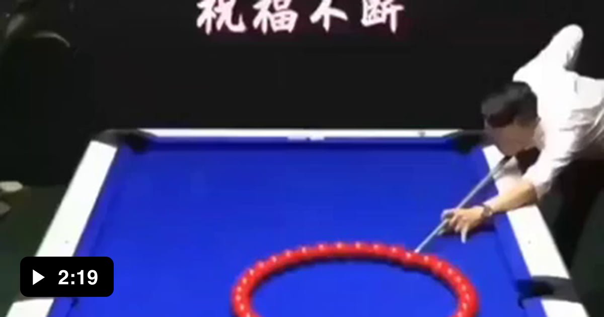 The art of playing pool by using physics and geometry - 9GAG