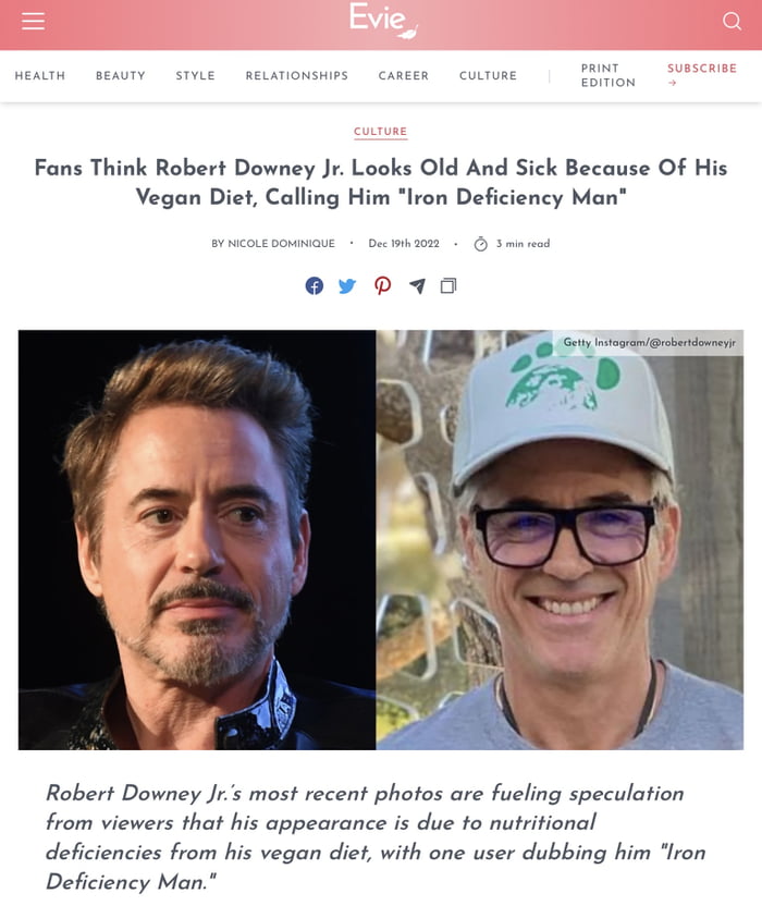 Iron deficiency man - 9GAG