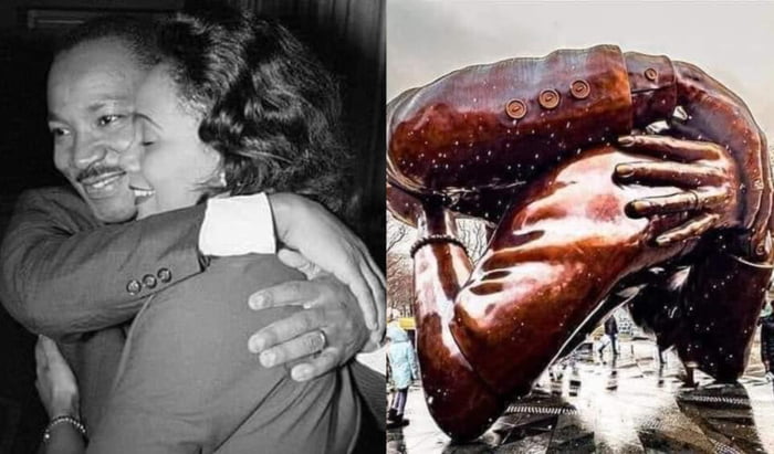 The controversial MLK Jr. sculpture in Boston is based on this photo ...