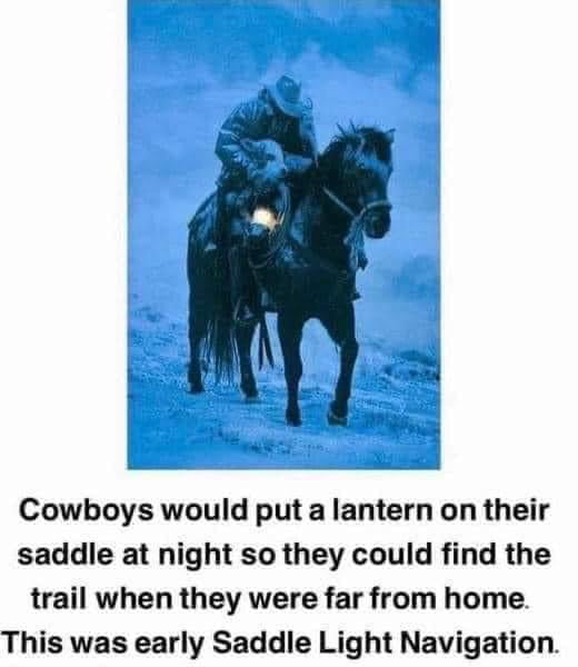 Saddle Light Navigation - 9GAG