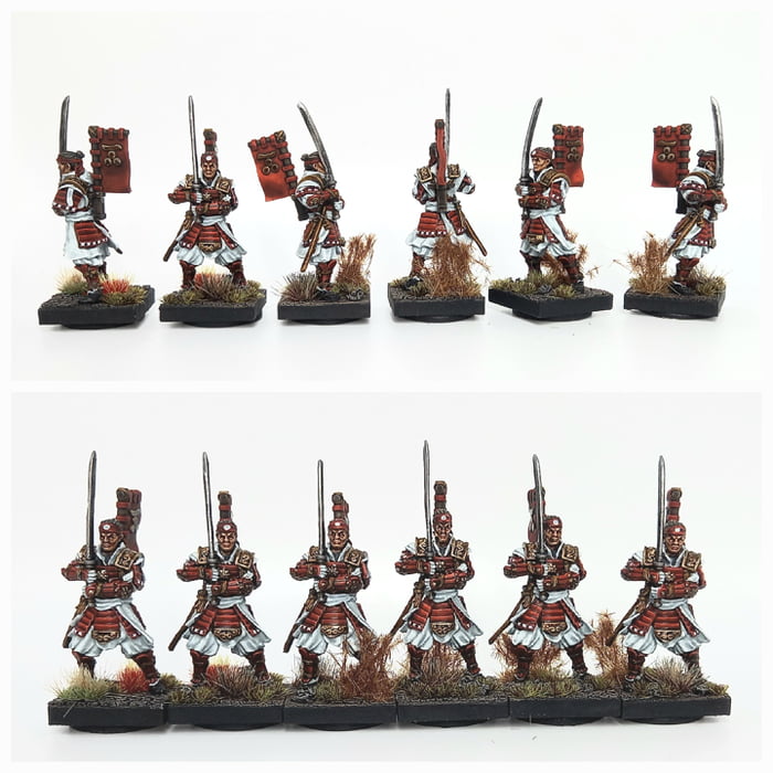 Six Samurai from Titan Forge - 9GAG