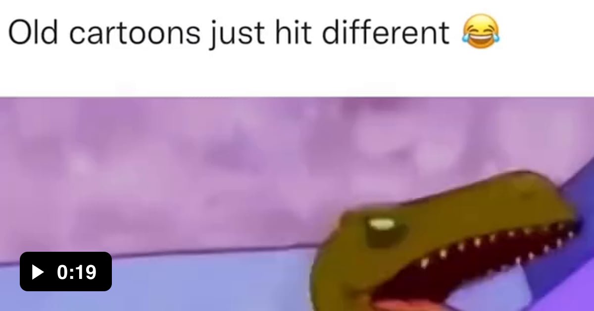 Old cartoons were on another level - 9GAG