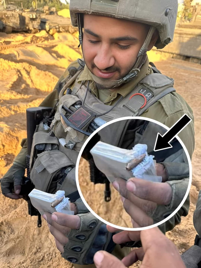 Miracle This Israeli soldier's life was saved when a bullet was stopped ...