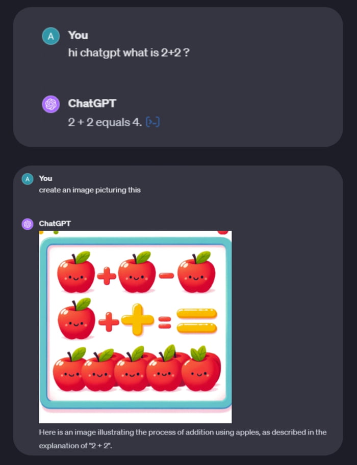 2 + 2 = apple - 9GAG