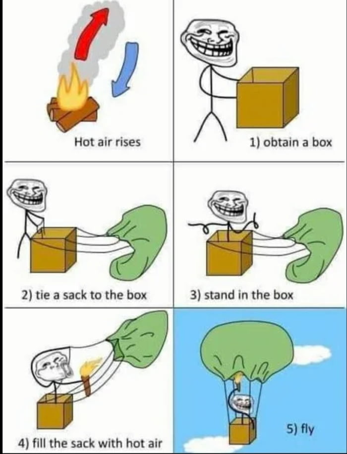 How to fly - 9GAG