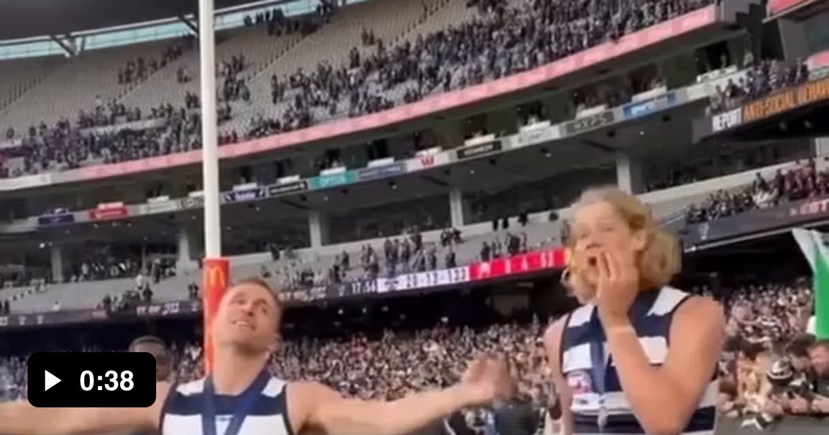 Australian superstar celebrates with fan after winning the competition ...