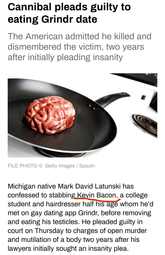 Kevin Bacon? Lol - 9GAG