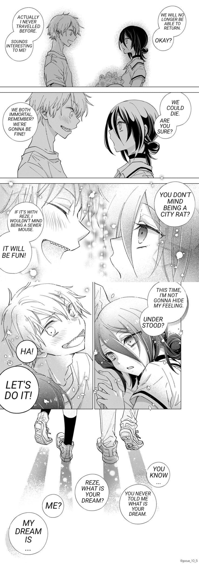 If Denji choose to run away with Reze - 9GAG