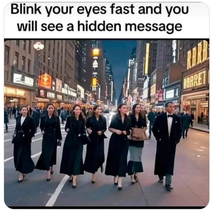 Or look from far away - 9GAG