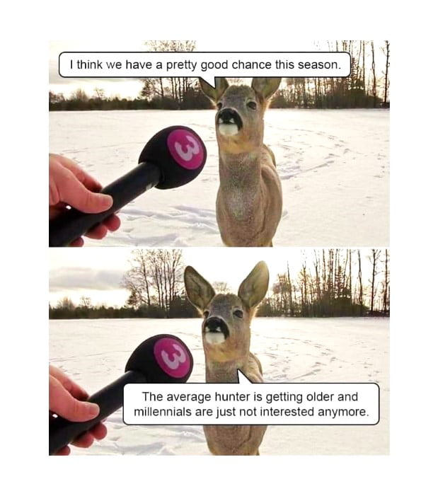 Interview with the deer - 9GAG