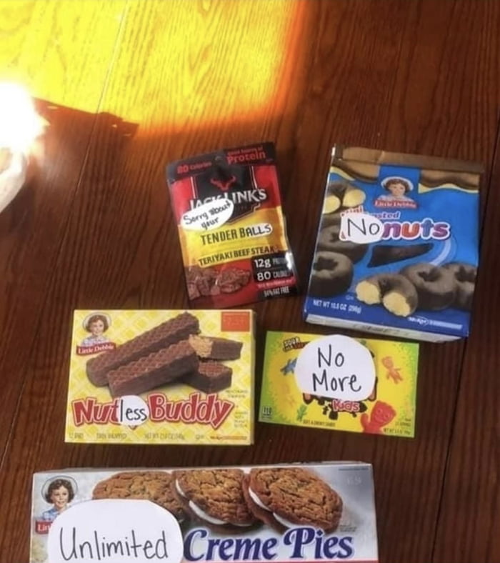 Post vasectomy snacks from the wife - 9GAG